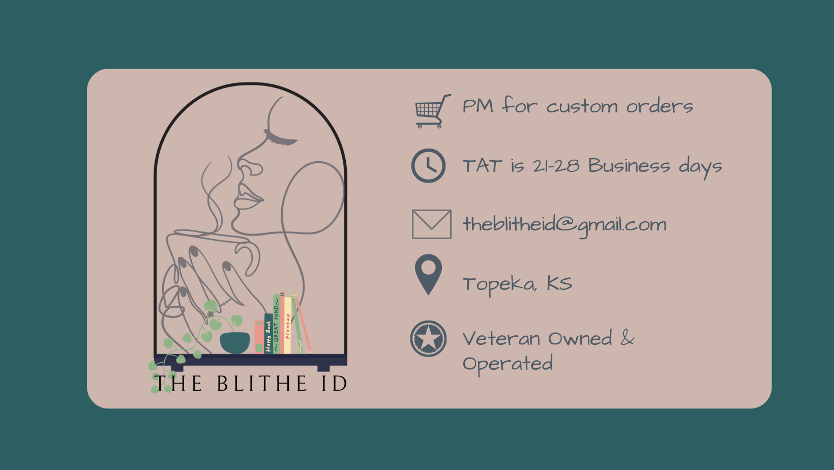 welcome to the blithe id shop now